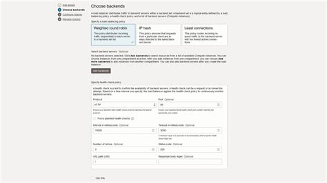 Flexible Load Balancers Oracle India