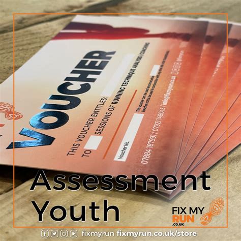 Youth Assessment Voucher Fixmyrun Ltd