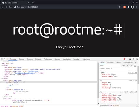 Rootme Writeup Rootme Is An Easy Linux Box Where Well By