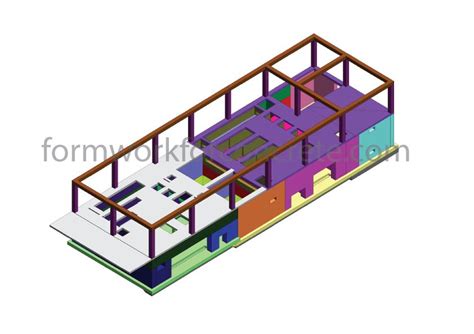 Designing Formwork For Concrete With Wood Lumber And Panels