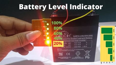 Simple Battery Level Indicator Circuit Using Op Amp 48 Off