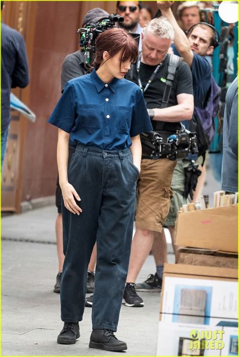 Blake Lively Gets Into Character On The Set Of The Rhythm Section
