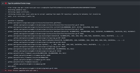 Build Sign Docker Image Fails · Issue 209 · Pbi Toolspbi Tools