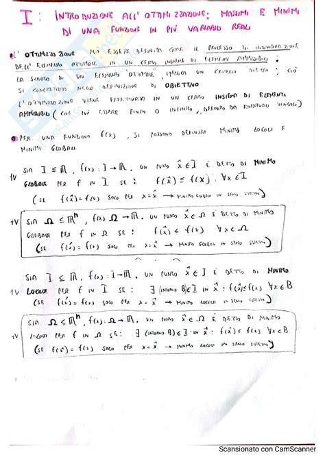Appunti Di Metodi Numerici