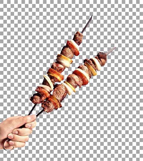 عکس کباب در دست