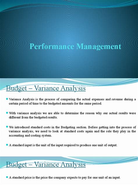 1 materail labour variance analysis pdf labour economics cost
