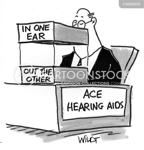 Hearing Loss Cartoons And Comics Funny Pictures From Cartoonstock