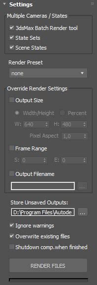 Overnight Batch Render Manual Spline Dynamics