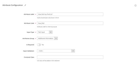 Magento 2 Customer Attributes Documentation