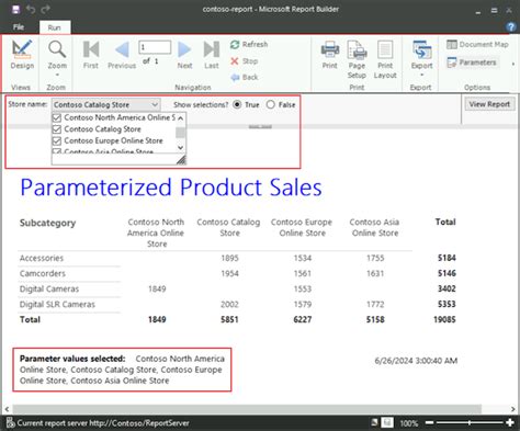 Tutorial Add Parameters To Your Report Report Builder Sql Server Reporting Services Ssrs
