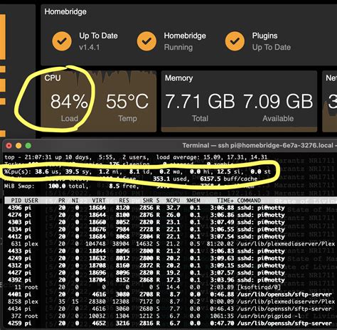 Cpu Widget Displaying Inaccurate Cpu Usage · Issue 1342 · Homebridgehomebridge Config Ui X