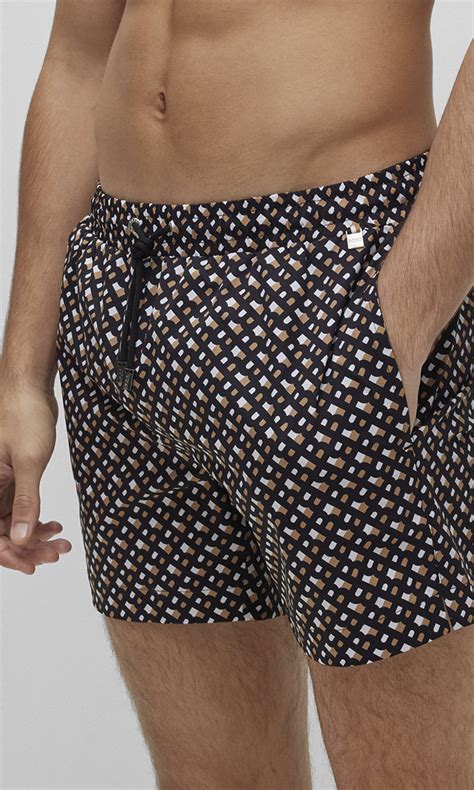 Шорты для плаванья Hugo Boss 50469341 10241779 01 004 вл23 сезон Весна Лето 2023