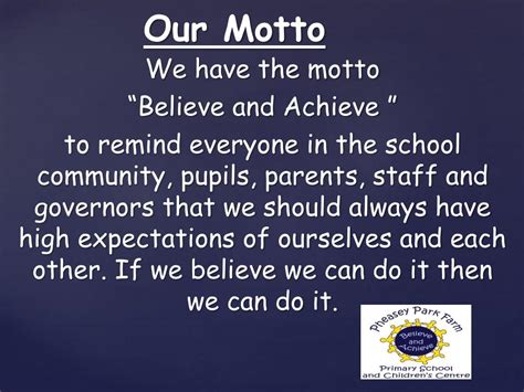 Ppt Our Motto Powerpoint Presentation Free Download Id 3273951