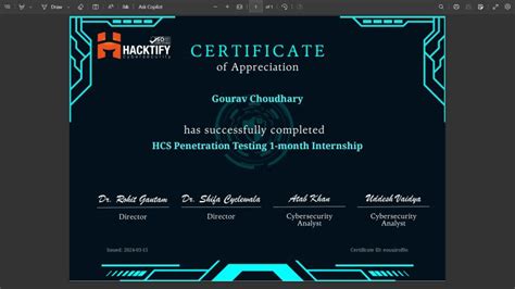 Gourav Choudhary On Linkedin Penetrationtesting Cybersecurity Ethicalhacking Hacktify