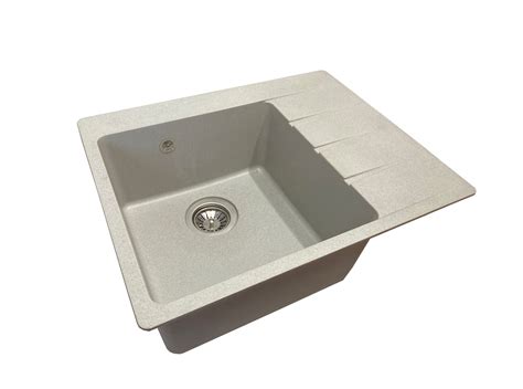 ᐉ Мийка кухонна Vector Forest 62x50 см чаша ліворуч Світло сірий 4f5cd80e • Краща ціна в Києві