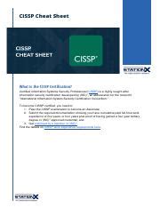 CISSP Certification Ultimate Guide And Exam Action Plan Course Hero
