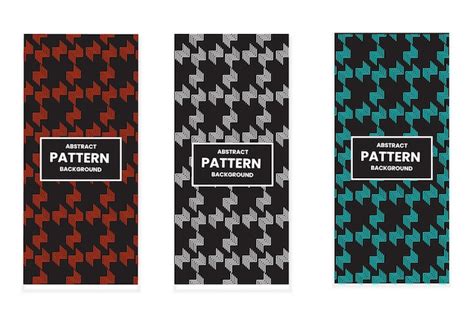 Premium Vector Geometric Abstract Seamless Pattern Background Design