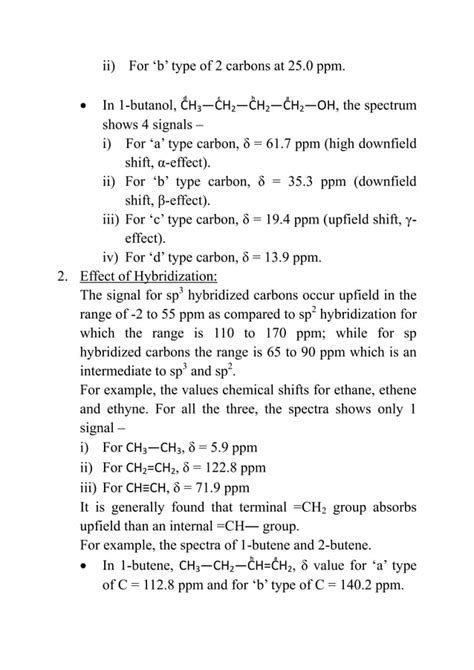 C13 Nmr Spectroscopy Pdf Chemistry Science