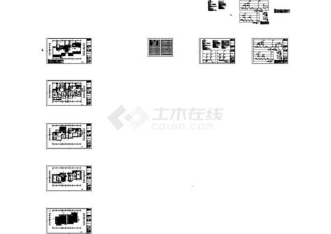 江苏省某地某小区别墅群全套给排水设计施工图居住建筑土木在线