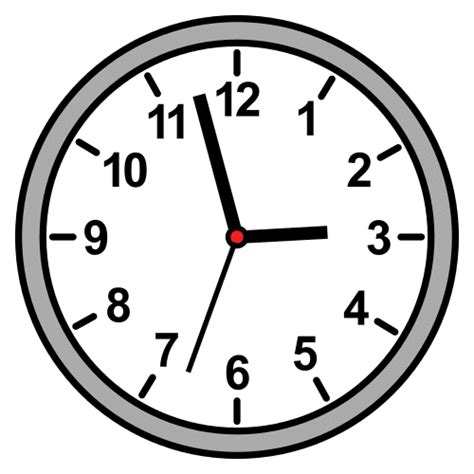 Clock In ARASAAC Global Symbols