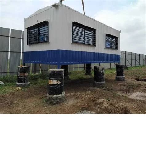 Rectangular Modular Office Container Price In Thane Maharashtra ₹1 70 000 Zohan Portable Cabin