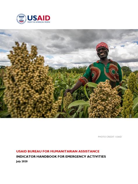 Usaid Bha Indicator Handbook Draft Pdf Sampling Statistics