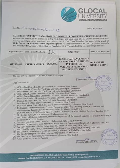 Department Of Mathematics Uis Cu On Linkedin Congratulations Dr Krishan Kumar On Successfully