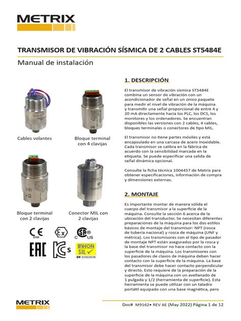 Manual Sensor De Vibraciones Turbocharger Descargar Gratis Pdf Perforar Ingenieria Eléctrica