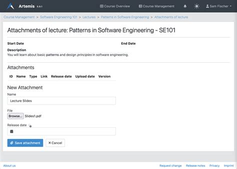 Lectures — Artemis Documentation