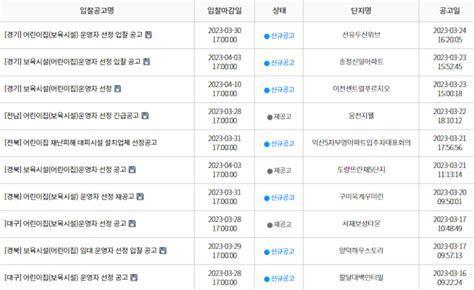 관리동 및 국공립 어린이집 입찰 500만원 드립니다~ 네이버 블로그