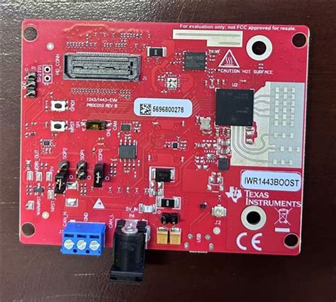 IWR1443BOOST IWR1443BOOST Sensors Forum Sensors TI E2E Support
