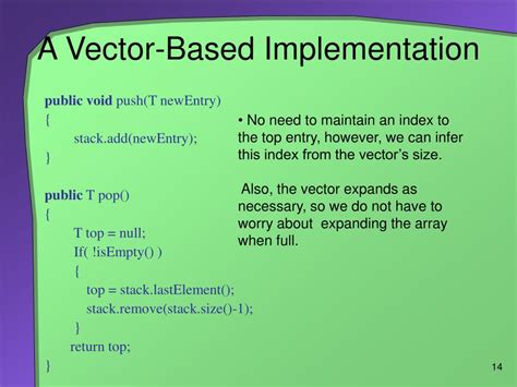 Ppt Stack Implementations Powerpoint Presentation Free Download Id