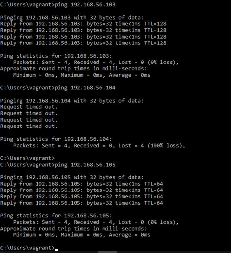 not able to reach wef and win10 from local pc or other hosts · issue