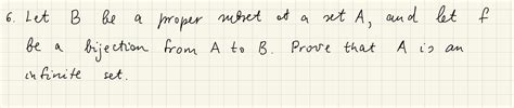 Solved Let B Be A Proper Moret Of A Set A And Let Fbe A Chegg Com
