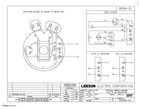Wiring Diagram For Dayton Single Phase Motor