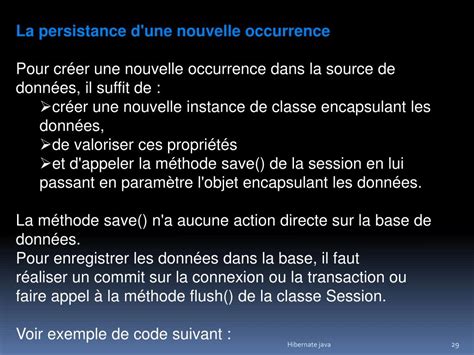 PPT HIBERNATE Framework De Mapping Objet Relationnel PowerPoint Presentation ID