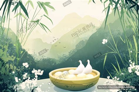 Ai创作图蒸馒头插画 寒食节插画 水饺意境插画 鸡头米插画 白鸭孵蛋插画 竹林飞鸟插画 竹升面插画 南翔小笼包插画 馒头包装插画 簸箕炊插画 竹筒鸡插画 土鸭蛋插画 中式点心插画 山水竹林插画