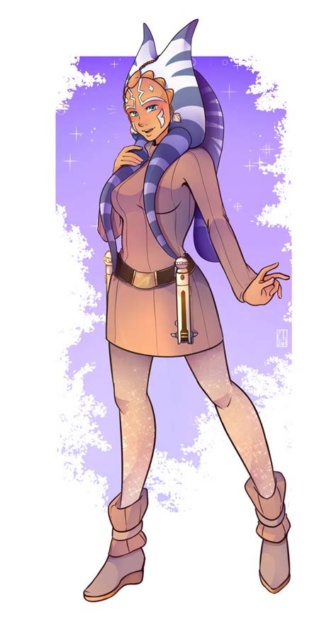 Commission Ahsoka Tano By Chyche On Deviantart