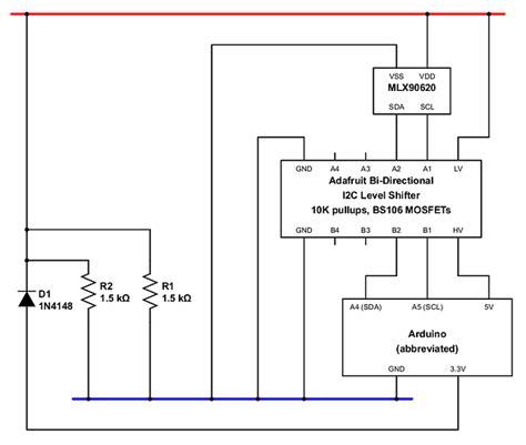 mlx90620 mlx90621 16x4 pixel ir thermal array exhibition