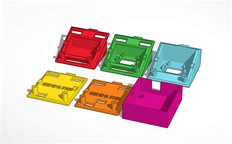 3d Design 3dchameleonelectronicsenclosure Tinkercad