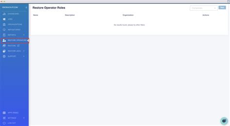 Web Based Restore Portal VMOBACKUP