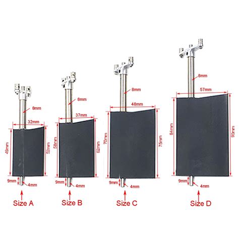 1pc Rc Boat Nylon Steering Rudder Submerged Rudder With Servo Arm For