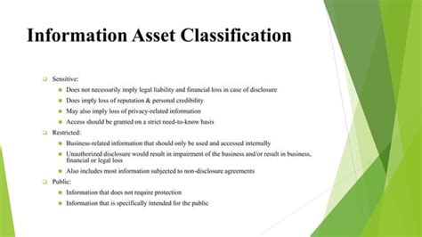 Information Asset Classification Pptx Operating Systems Computer