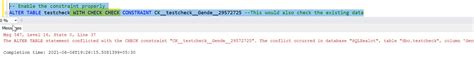 CHECK Constraint In SQL Server SQLZealots