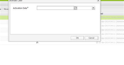 Experiencing Adobe Experience Manager AEM CQ AEM CQ Add Scheduled Activations To