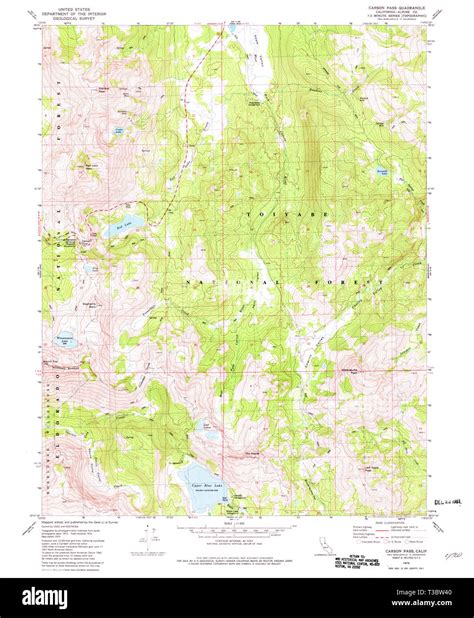 Map Of Carson Cut Out Stock Images And Pictures Alamy