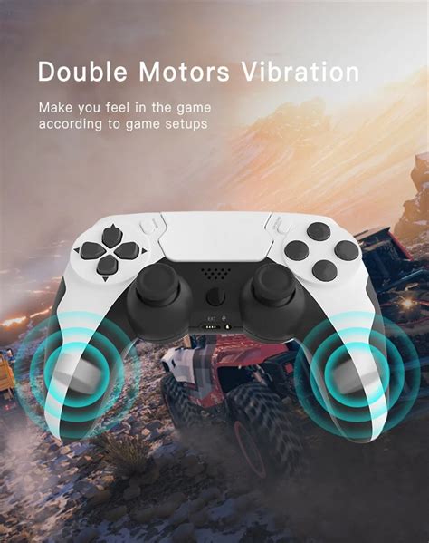 Gaminja P48 Wireless Controller Compatible With Ps4 Ps4 Pro Ps4 Slim Console Wins 7 8 10 Dual