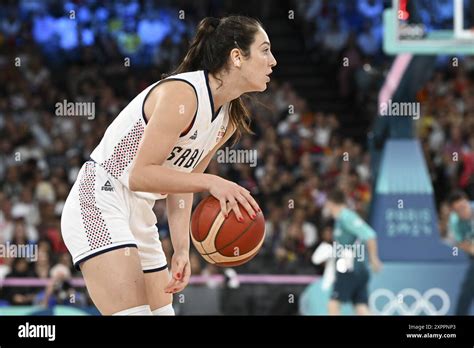 Aleksandra Katanic Of Serbia Basketball Womens Quarterfinal Between Serbia And Australia