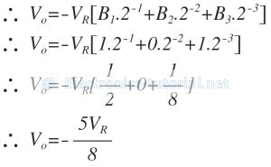 Binary Weighted Resistor DAC Analog Integrated Circuits Electronics Tutorial