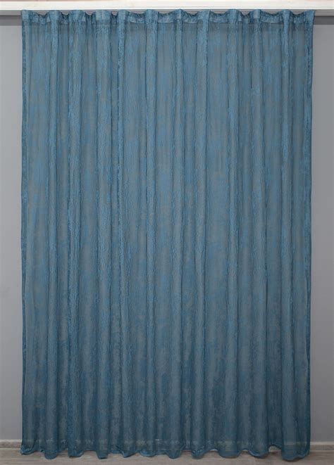 ᐉ Тюль Vr Textil 1401т Мармур жакард 300х270 см Синій 42 0162 • Краща ціна в Києві Україні